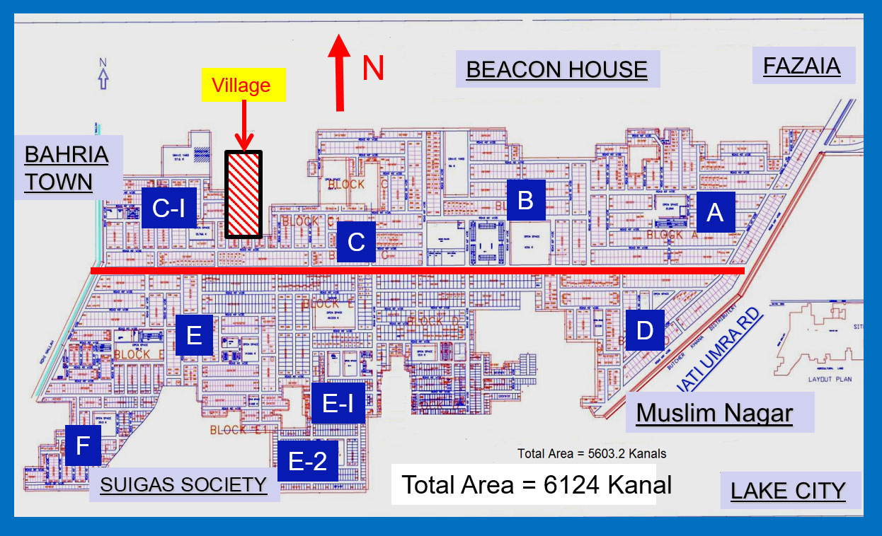 Location Map – AWT Real Estate – A subsidiary of Army Welfare Trust