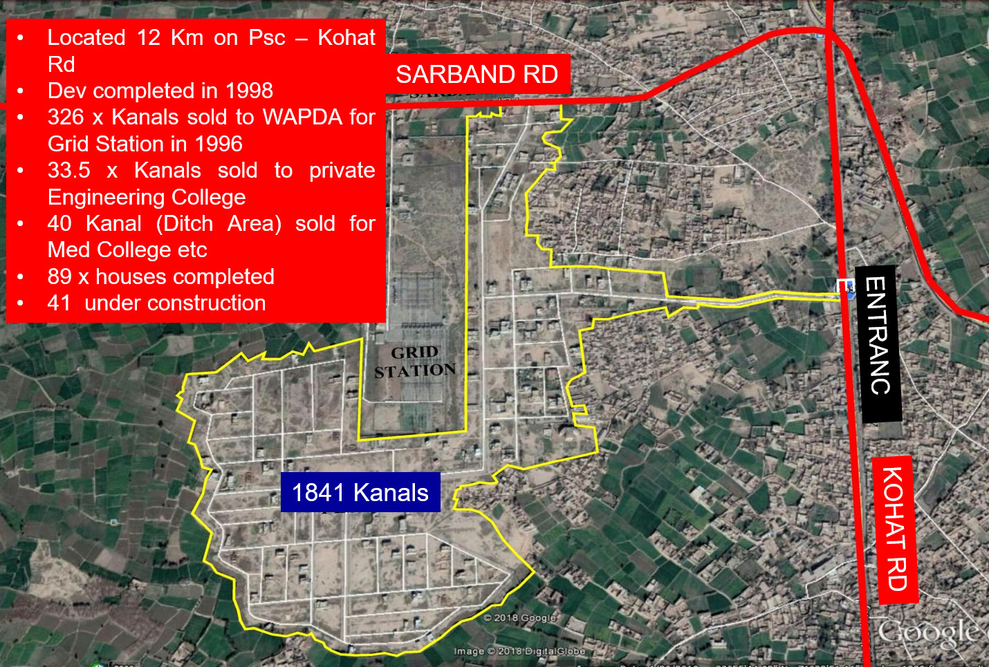 Location Map – AWT Real Estate – A subsidiary of Army Welfare Trust